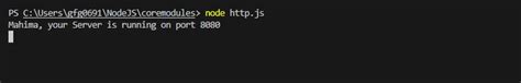 Core Modules In Node Js Geeksforgeeks