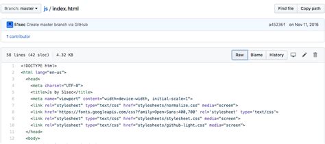 Github Basic Usage Netsec