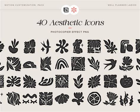 Notion Icon For Notion Template Notion Cover Notion Customization