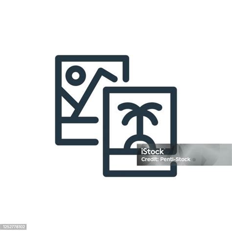 사진 벡터 아이콘입니다 사진 편집 가능한 스트로크 웹 및 모바일 앱 로고 인쇄 매체에 사용하기 위한 사진 선형 기호입니다 얇은 선 그림 벡터 격리 된 윤곽선 도면입니다