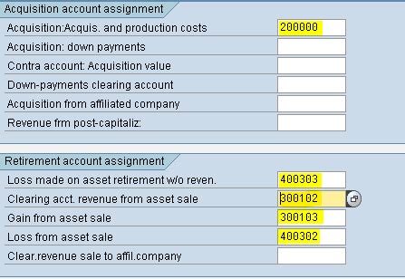 SAP FICO MODULE LEARNING Assignment Of Accounts For Automatic Postings