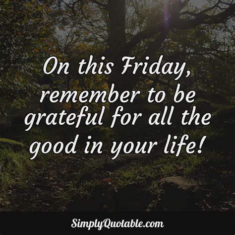 Inspirational Friday Quotes
