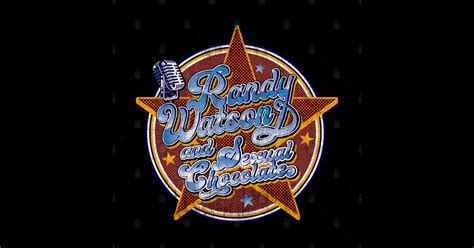 Randy Watson Sexual Chocolate Worn Script Logo Randy Watson Sexual
