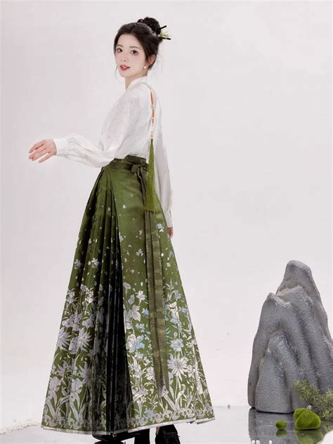 Ma Mian Qun Skirts Bluedail