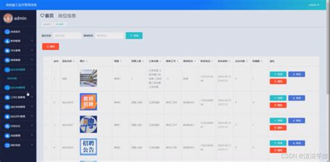 计算机毕业设计springboot高校勤工俭学管理系统 基于spring Boot的高校助学岗位管理系统 高校勤工助学信息化平台设计与实现