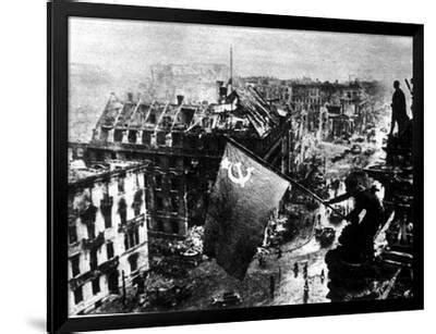 Soviet Flag Over Reichstag