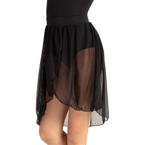 Romantic Overlap Mesh Skirt M751 Just For Kix