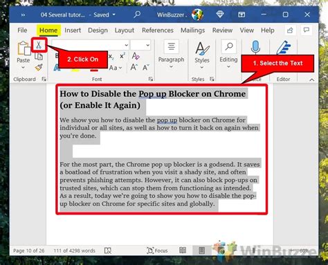 How To Move And Rearrange Pages In Word