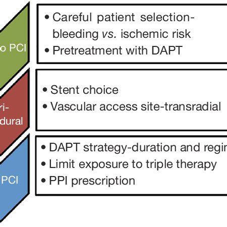 Bleeding Avoidance Strategies PCI Percutaneous Coronary Intervention Download Scientific