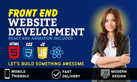 Build A Responsive React Frontend Using Html Css Bootstrap By