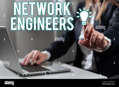 Sign Displaying Network Engineerstechnology Professional Skilled In