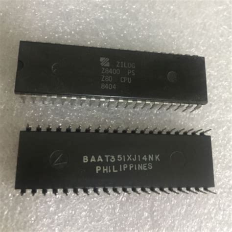 1pcs Ic Zilog Dip 40 Z8400ps Z8400 Ps Z80cpu Z80 Cpu Z8400 Ebay