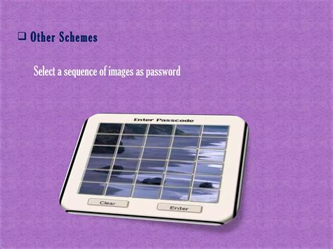Graphical Password Authentication Ppt