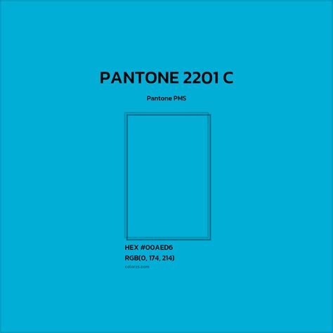 Pantone 2201 C Complementary Or Opposite Color Name And Code 00aed6