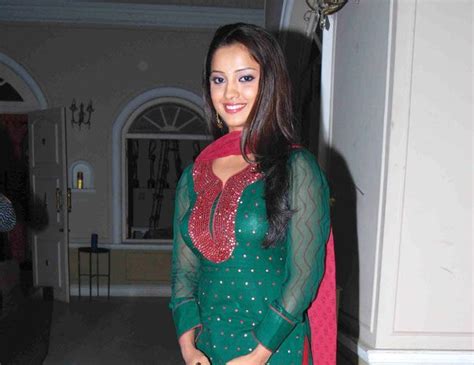 Adaa Khan Tv Actress Smile Hot Picture In Green Salwar Kameez ActressHDWallpapers