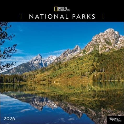 National Geographic National Parks 2026 Wall Calendar By National
