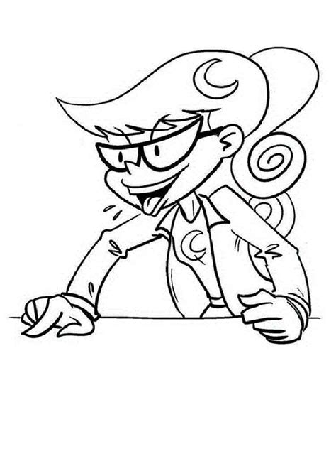 Johnny Test Coloring Pages