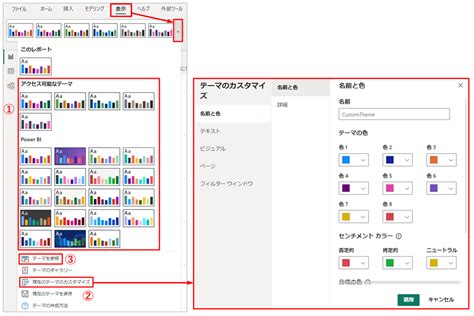 Power Bi テーマについて Japan Css Support Power Bi Blog