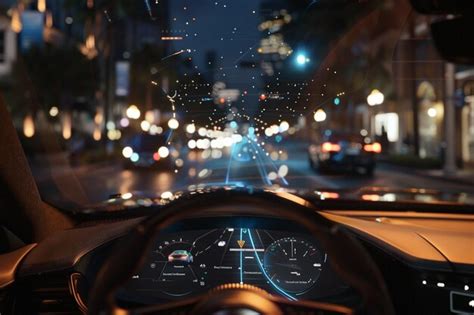 Premium Photo Ar Navigation Overlaying Directions In Realtime Oc Premium Photo Ar Navigation Overlaying Directions In Realtime Oc