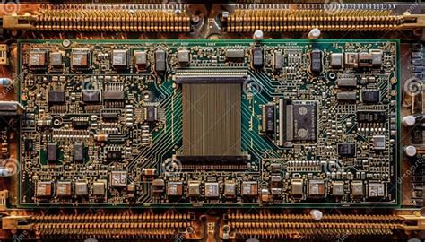Complexity Of Semiconductor Circuit Board A Small Futuristic Marvel