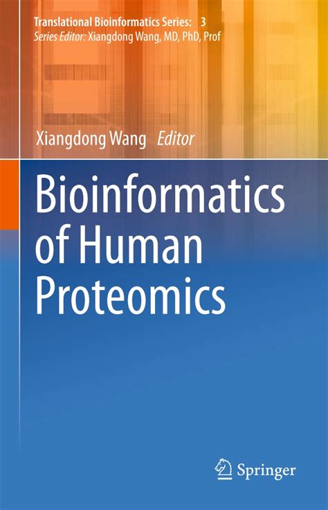 Bioinformatics Of Human Proteomics Premiumjs Store