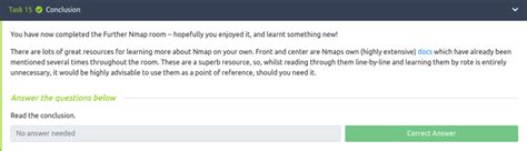 Tryhackme Nmap Tryhackme Nmap