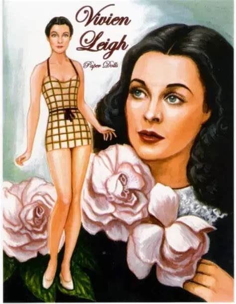 Vivien Leigh Paper Dolls Tom Tierney New Uncut 1981 Dover 1 Doll 28