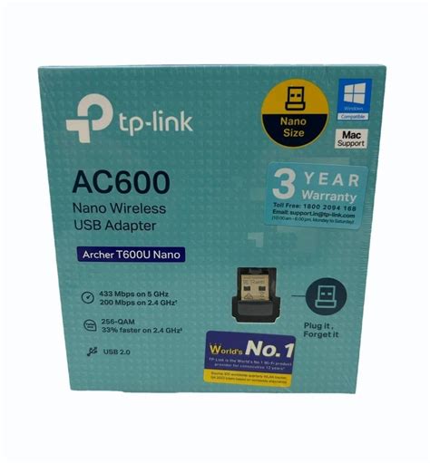 TP Link AC Nano Wireless USB Adapter At Piece New Delhi ID