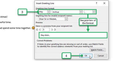 How To Mail Merge From Excel To Word Step By Step