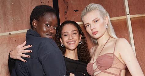 London Fashion Week Fall 2022 S Sexy Clothes Trend Fashionista