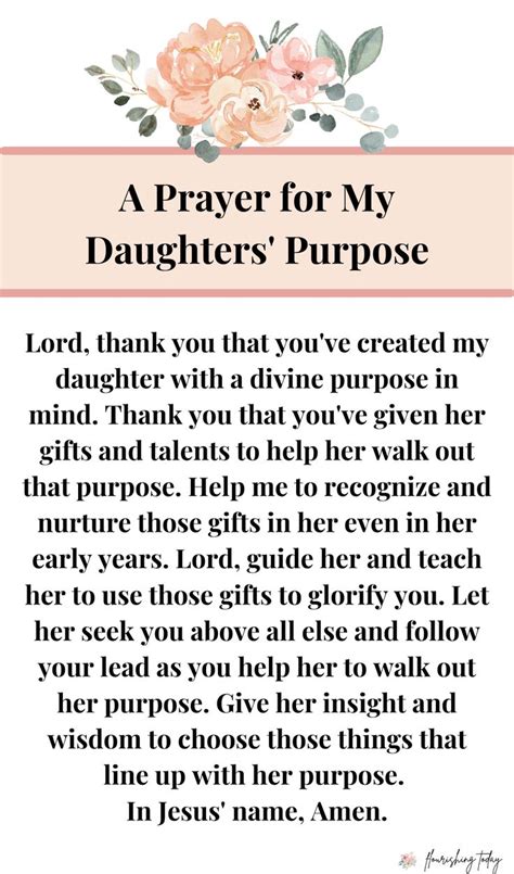 10 Powerful Prayers For My Daughter Free Printables Prayers For