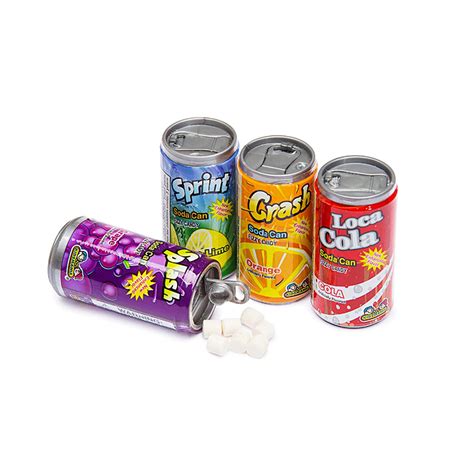 Fizzing Soda Can Candy Assorted Flavorsdefault Title Soda Flavors Soda Soda Syrup