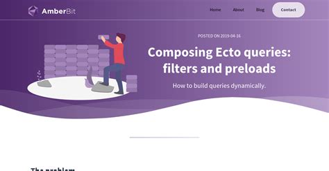 Composing Ecto Queries Filters And Preloads Amberbit Sp Z O O