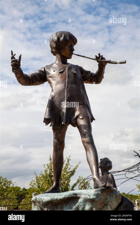 Peter Pan Sculpture By George Frampton In The Four Seasons Garden At The Newt Near Bruton