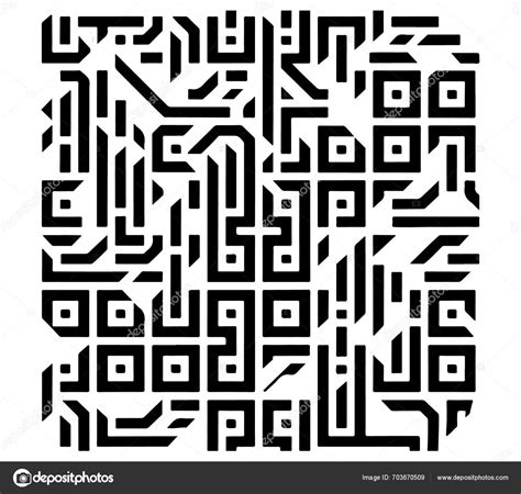 Square Grid Pattern Vector Design White Background Illustration Stock Vector By Romanaakterrupa