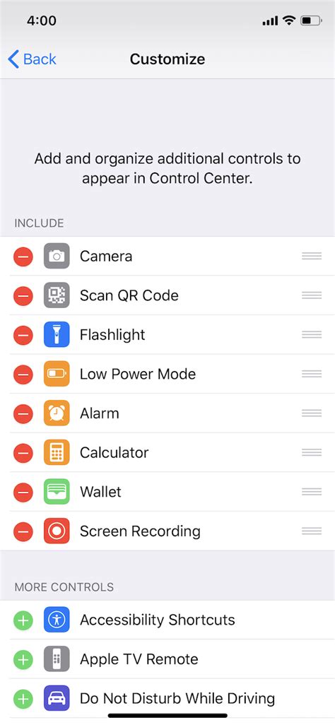 How To Customize The Iphone Control Center Make It All Work