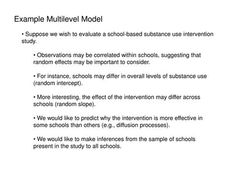 Ppt Multilevel Models With Latent Variables Powerpoint Presentation Free Download Id 4043624