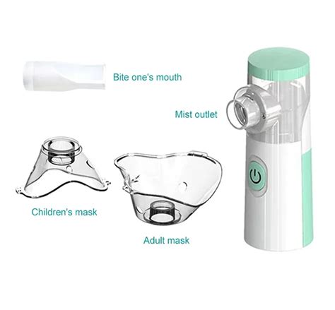 Mini Mesh Nebulizer Portable Handheld Nebulizer For On The Go Respiratory Support Prevmart