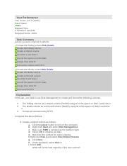 Create RAID Arrays Docx Your Performance Your Score Of Pass Status Pass