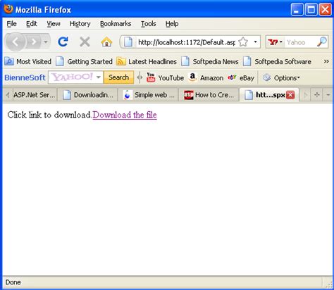 Download File To Browser In ASP NET Using VB NET