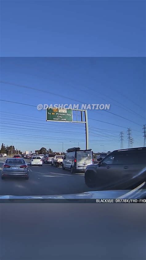 Dashcam Nation 🇺🇸🇨🇦 Dont Just Zip Over 3 Lanes Of Traffic Without