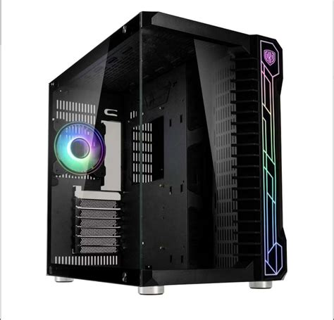 kolink unity code x midi tower case argb black £49 99 at