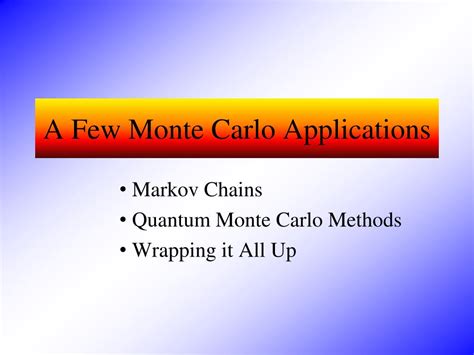 Ppt Metode Monte Carlo Powerpoint Presentation Free Download Id