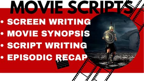 Write Movie Script Screen Writing Movie Recap Youtube Scriptwriting