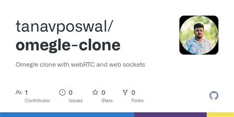 Github Tanavposwalomegle Clone Omegle Clone With Webrtc And Web Sockets