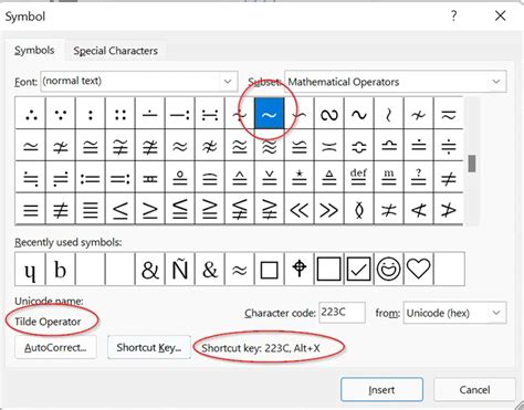 Typing Both Tilde ~ ∼ Symbols In Word Excel Powerpoint And Outlook