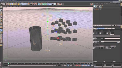 Cinema4d Tutorial The Multi Purpose Inheritance Effector Intermediate Youtube