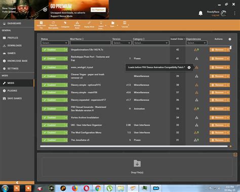 Vortex Not Following Dependencies Vortex Keeps Changing Install Order Issue Nexus