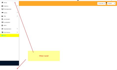 Sidebar Under Header · Issue 1038 · Megabitblazorise · Github
