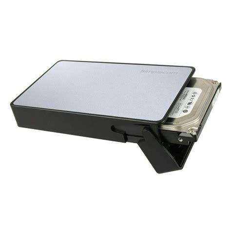 Simplecom Se325 35 Sata Hdd To Usb 30 Hard Drive Enclosure Silver Ple Computers